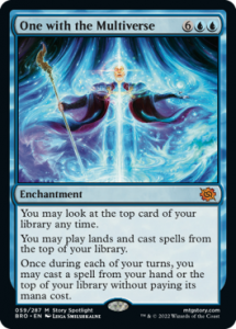 One with the Multiverse MtG Art from The Brothers' War Set by Liiga ...