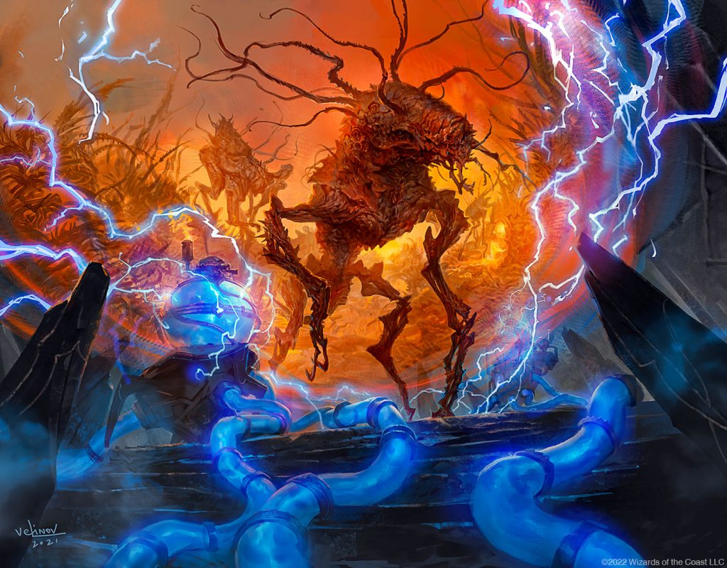Portal to Phyrexia MtG Art from The Brothers' War Set by Svetlin ...