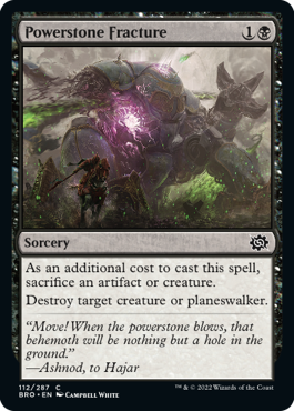 Powerstone Fracture MtG Art from The Brothers' War Set by Campbell ...