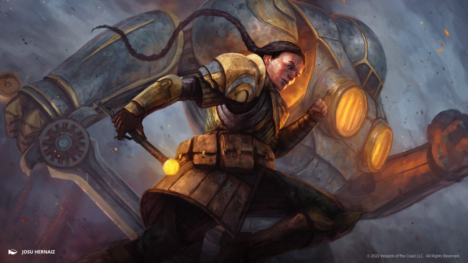 Sanwell, Avenger Ace MtG Art from The Brothers' War Set by Josu Hernaiz ...