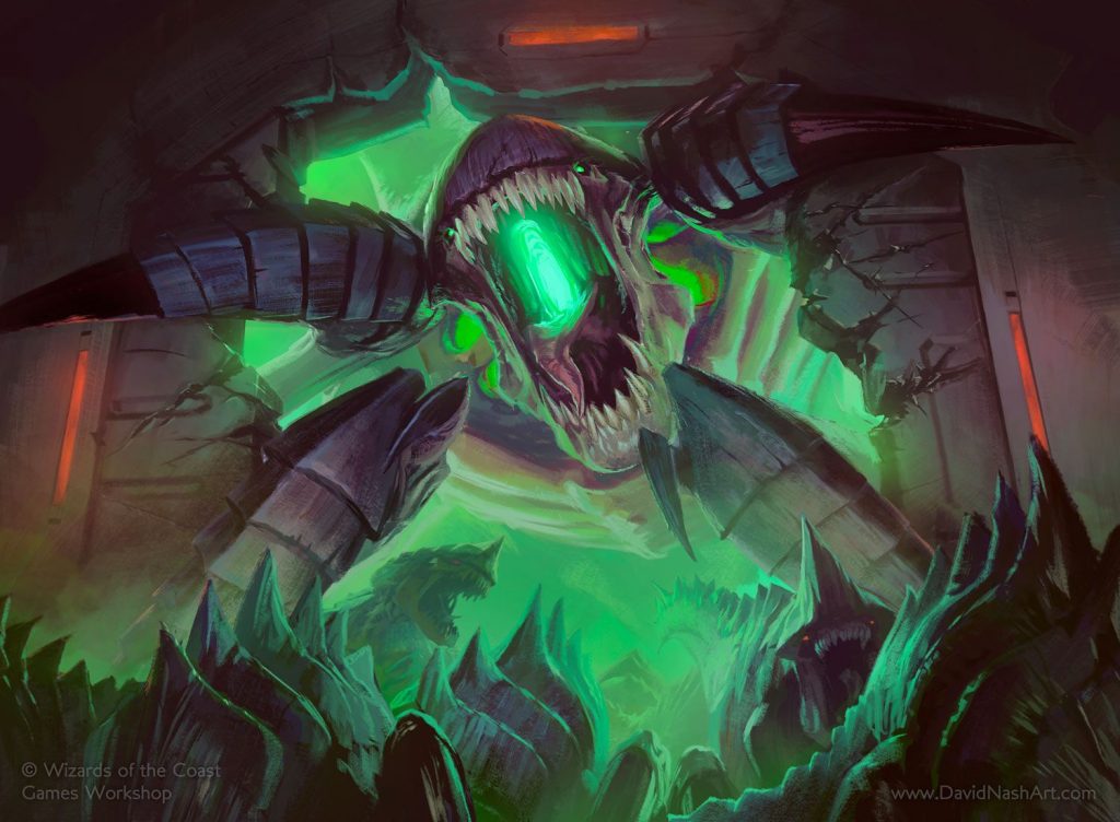 Screamer-Killer MtG Art from Warhammer 40000 Set by David Auden Nash ...