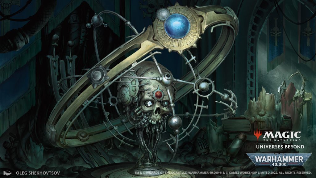 Sol Ring MtG Art from Warhammer 40000 Set by Oleg Shekhovtsov - Art of ...
