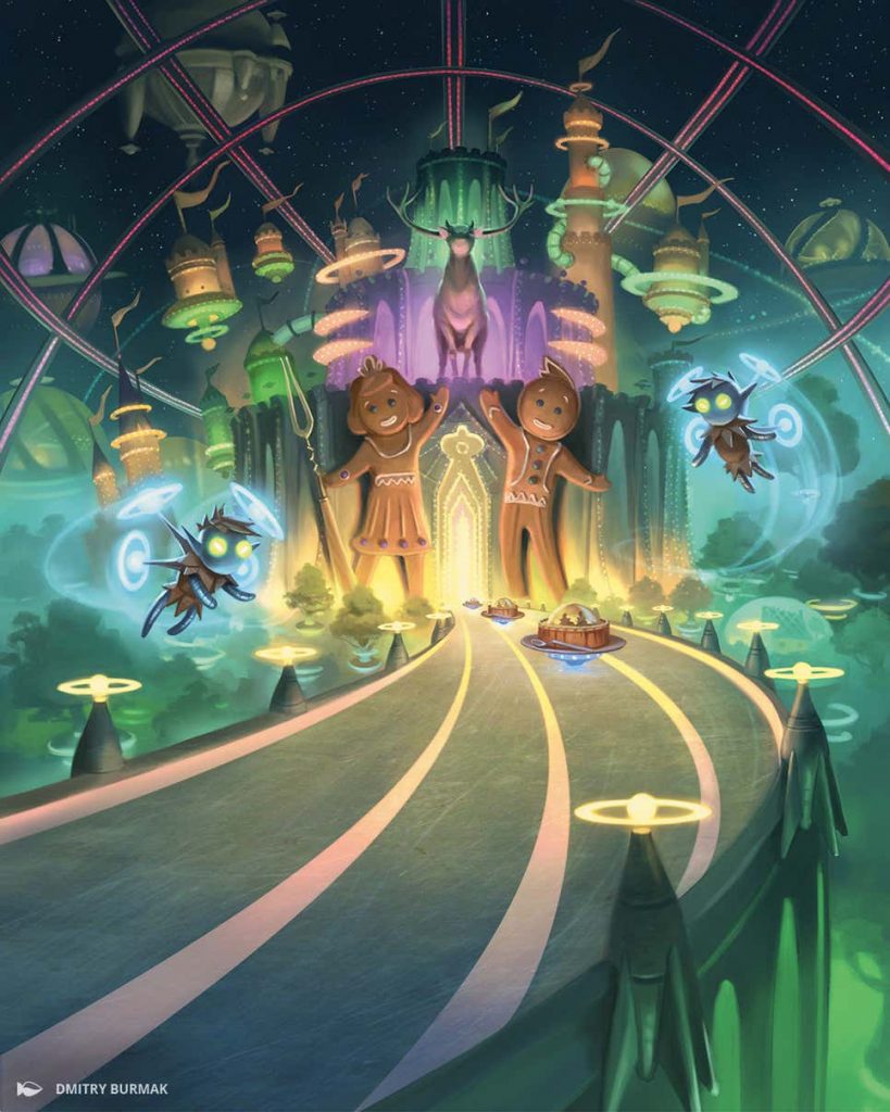 Storybook Ride MtG Art from Unfinity Set by Dmitry Burmak - Art of Magic: the Gathering