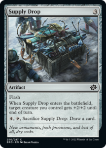 Supply Drop MtG Art from The Brothers' War Set by Brian Valeza - Art of ...