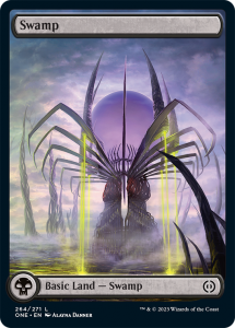 Swamp MtG Art from Phyrexia: All Will Be One Set by Alayna Danner - Art ...
