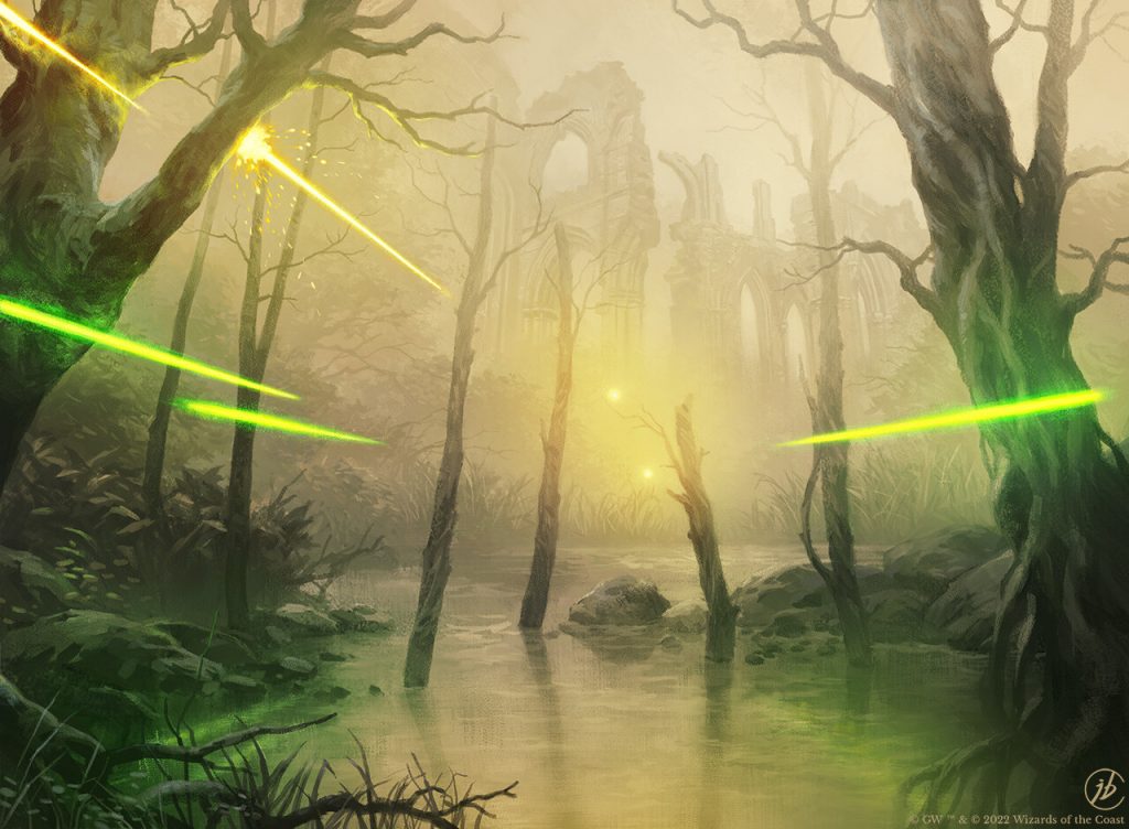 Swamp MtG Art from Warhammer 40000 Set by JB Casacop - Art of Magic ...