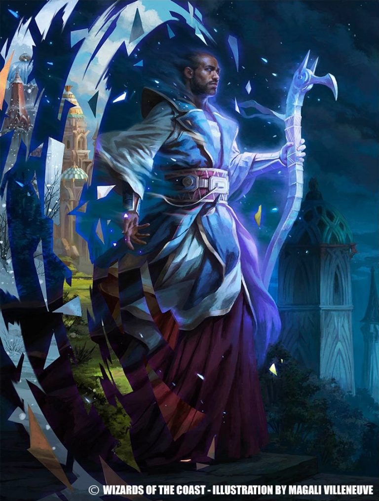 Teferi, Temporal Pilgrim MtG Art from The Brothers' War Set by Magali ...