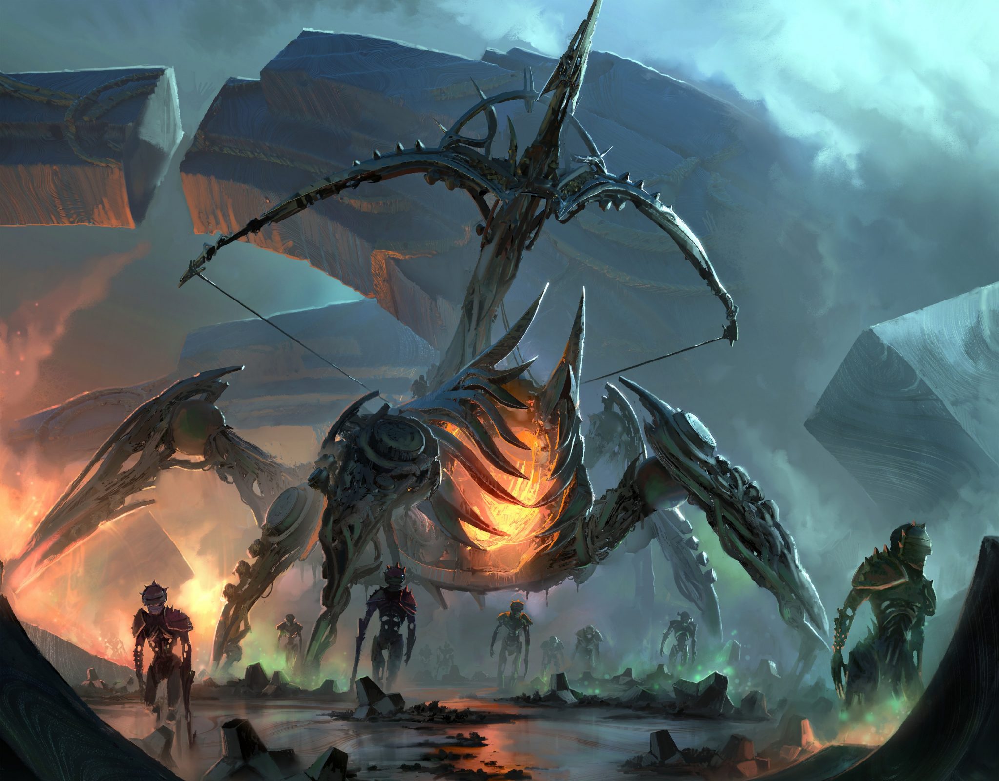 Terror Ballista MtG Art from The Brothers' War Set by Leon Tukker - Art ...