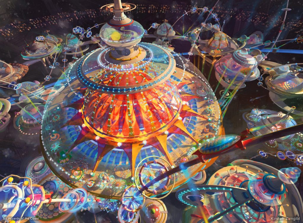 The Big Top MtG Art from Unfinity Set by Kirsten Zirngibl - Art of ...