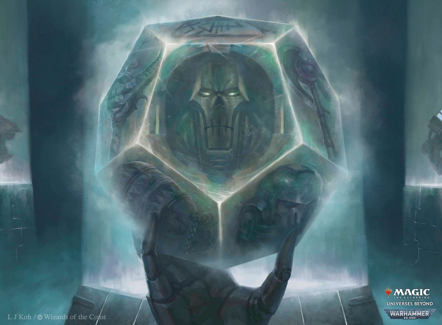 Thought Vessel MtG Art from Warhammer 40000 Set by L J Koh - Art of ... Thought Vessel MtG Art from Warhammer 40000 Set by L J Koh - Art of ...