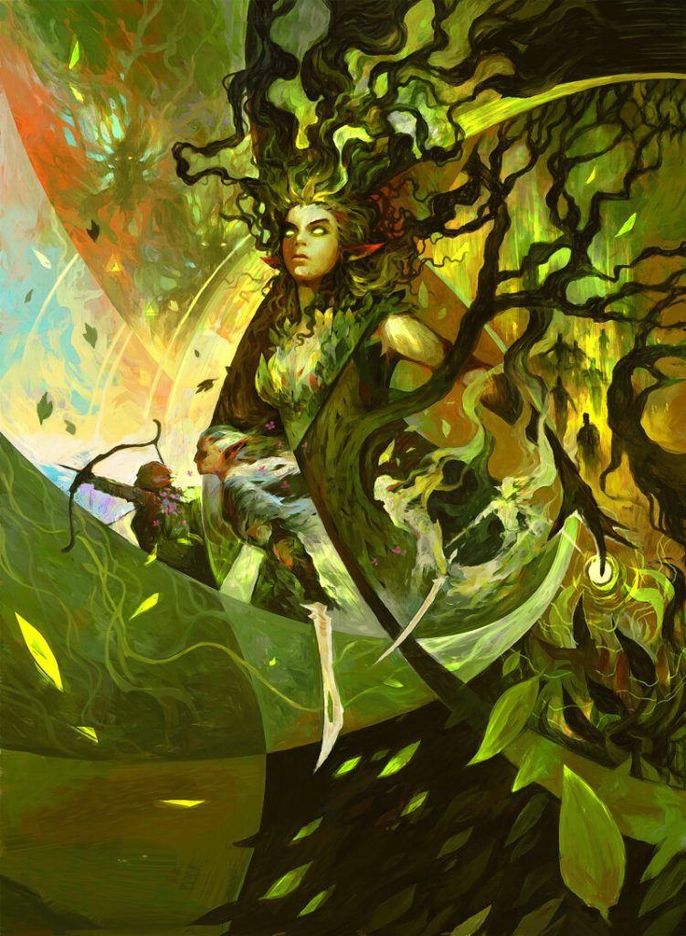 Titania's Command MtG Art from The Brothers' War Set by Dominik Mayer ...