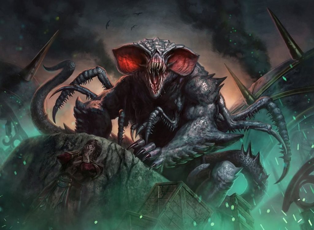 Trench Stalker MtG Art from The Brothers' War Set by Nino Vecia - Art ...