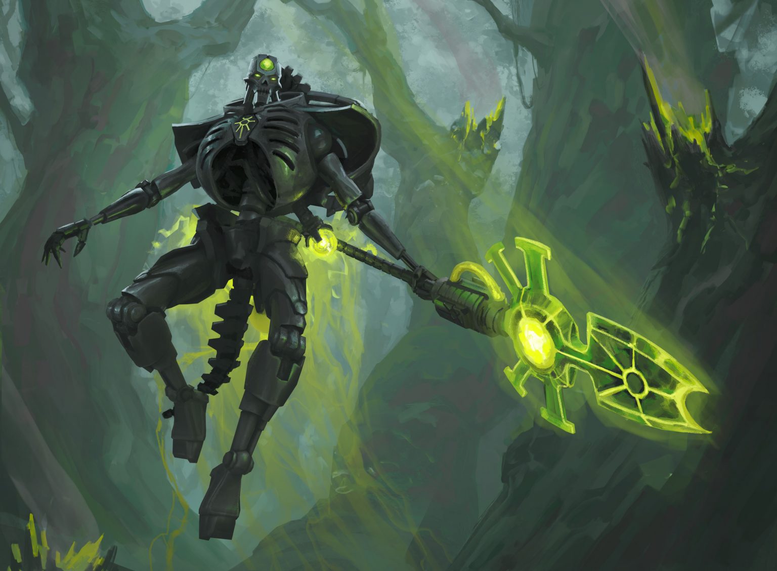 Triarch Praetorian MtG Art from Warhammer 40000 Set by Lucas Terryn ...