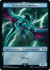Tyranid Gargoyle Token MtG Art from Warhammer 40000 Set by David ...