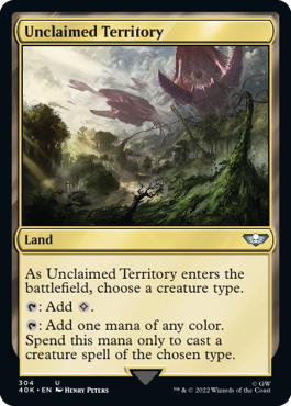 Unclaimed Territory MtG Art from Warhammer 40000 Set by Henry Peters ...