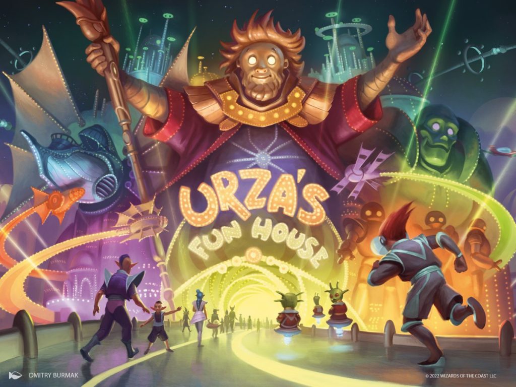 Urza's Fun House MtG Art from Unfinity Set by Dmitry Burmak - Art of ...