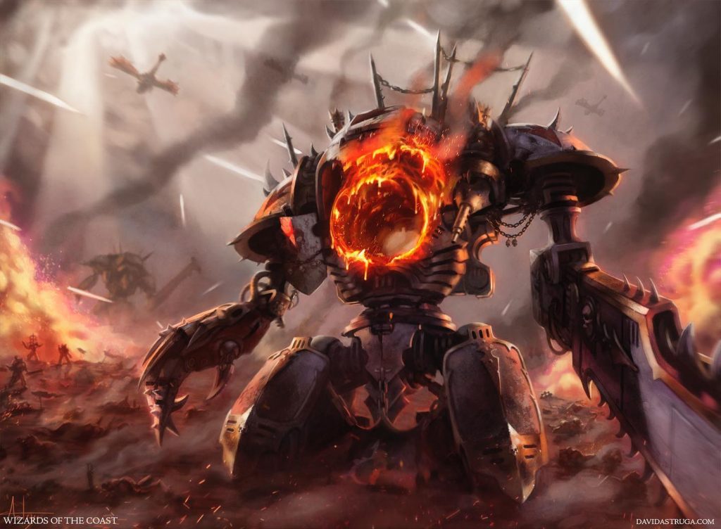 Utter End MtG Art from Warhammer 40000 Set by David Astruga - Art of ...