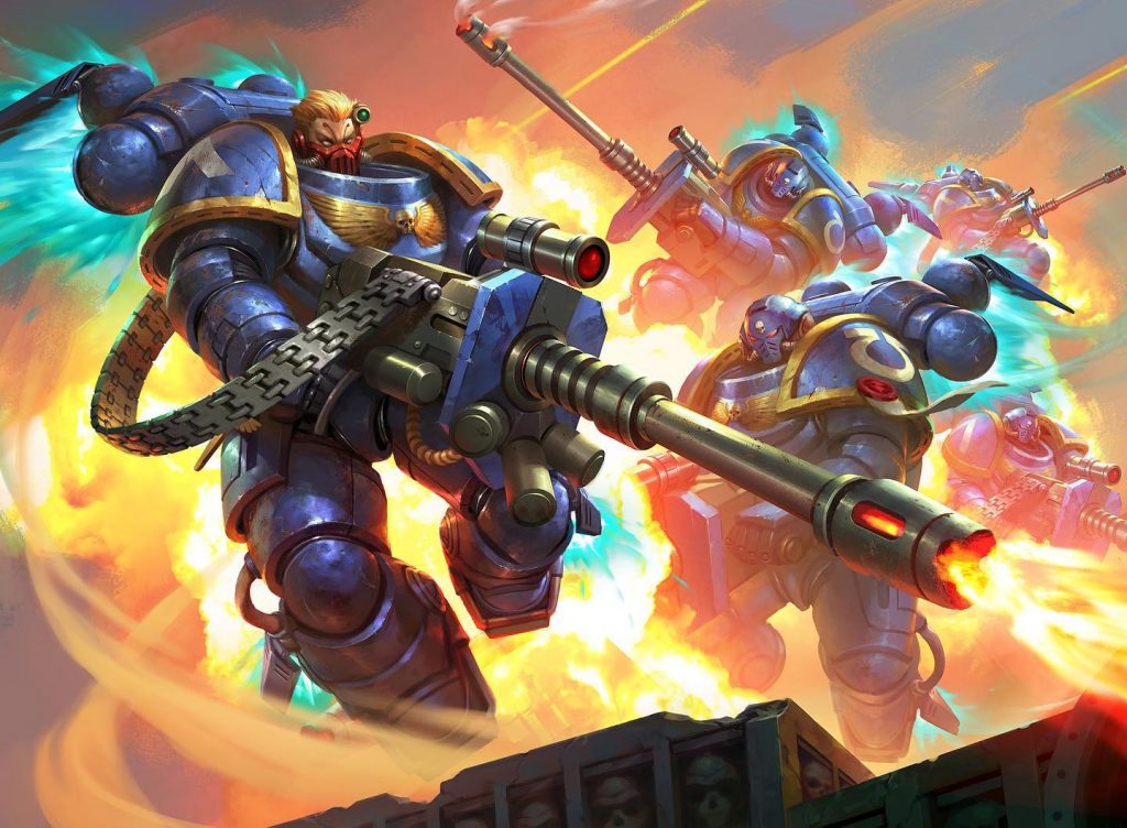 Vanguard Suppressor MtG Art from Warhammer 40000 Set by Fajareka ...