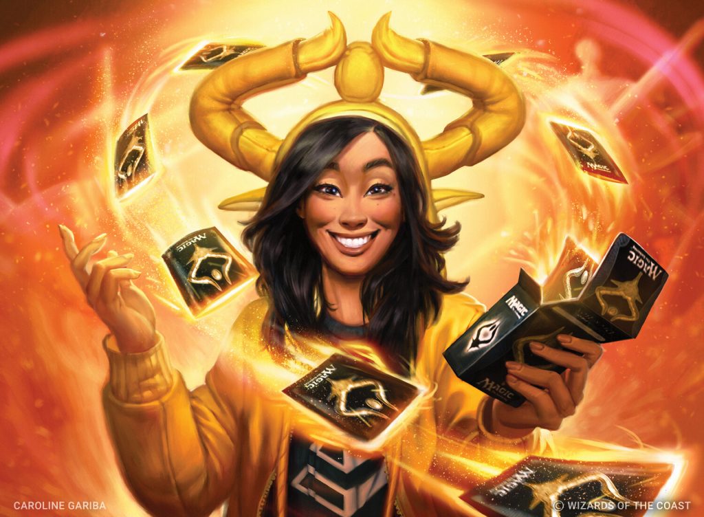 Vorthos, Steward of Myth MtG Art from Unfinity Set by Caroline Gariba ...