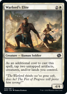 Warlord's Elite MtG Art from The Brothers' War Set by Joshua Raphael ...