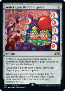 Water Gun Balloon Game MtG Art from Unfinity Set by Ralph Horsley - Art ...
