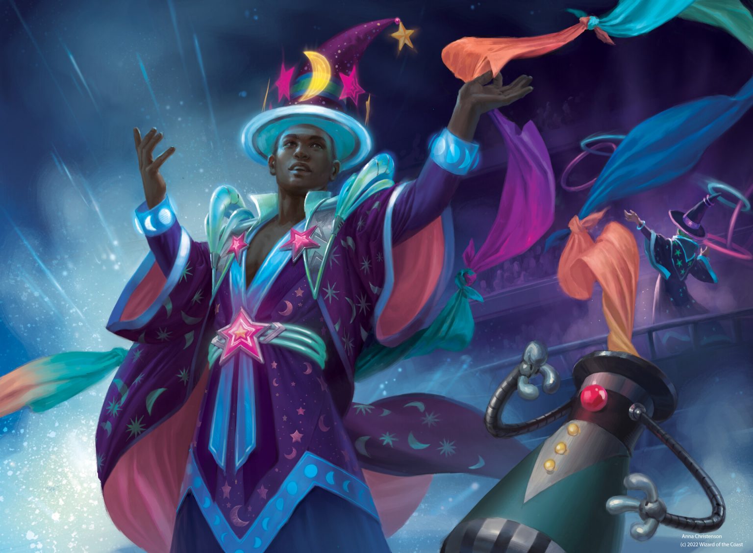 Wizards of the ________ MtG Art from Unfinity Set by Anna Christenson ...