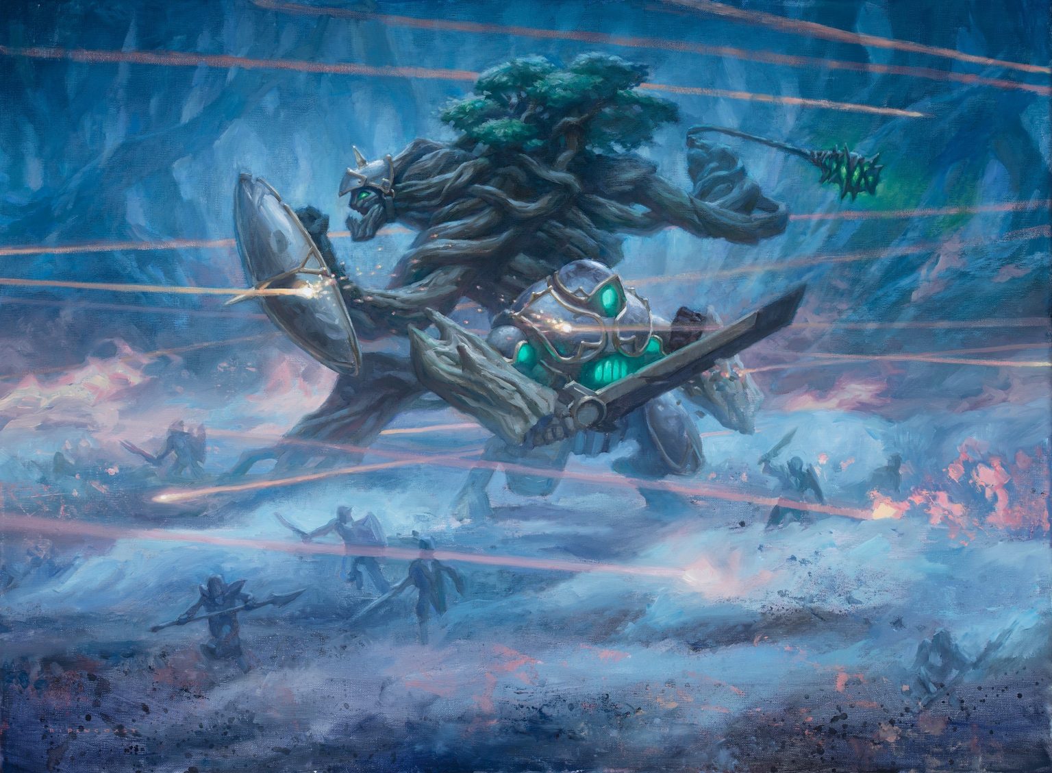 Woodcaller Automaton MtG Art from The Brothers' War Set by Ryan ...
