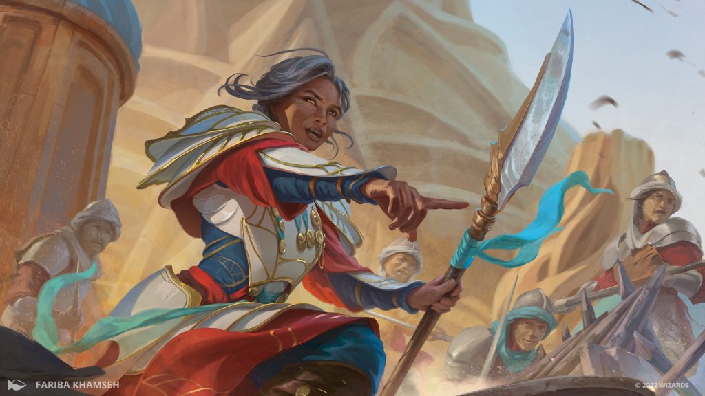 Yotian Tactician MtG Art from The Brothers' War Set by Fariba Khamseh ...