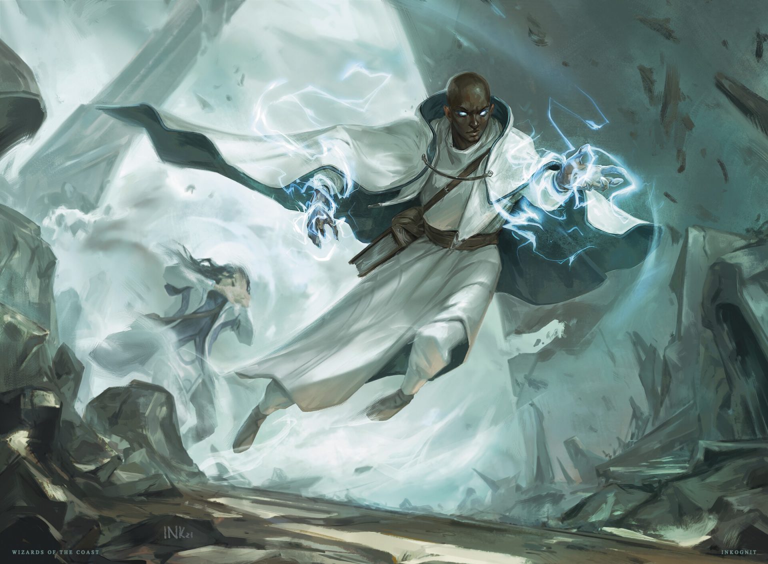 Zephyr Sentinel MtG Art from The Brothers' War Set by Inkognit - Art of ...