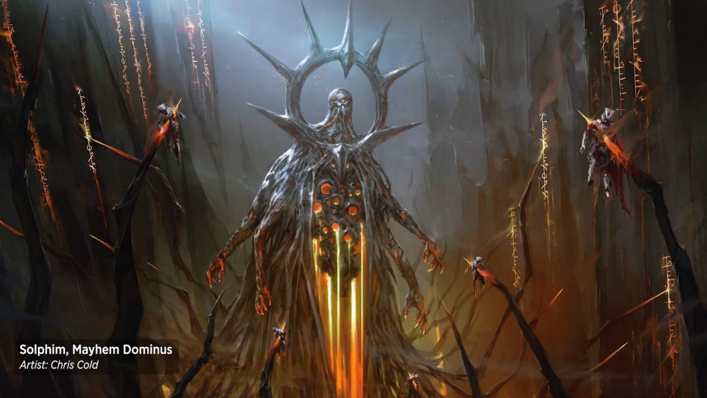 Solphim, Mayhem Dominus MtG Art from Phyrexia: All Will Be One Set by ...
