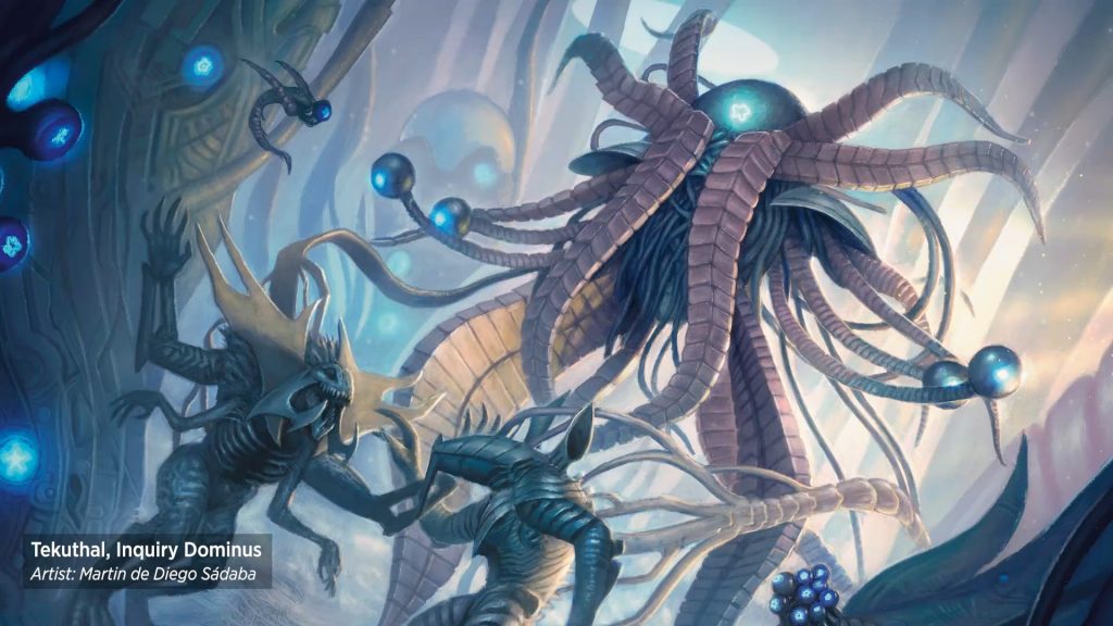 Tekuthal, Inquiry Dominus MtG Art from Phyrexia: All Will Be One Set by ... Tekuthal, Inquiry Dominus MtG Art from Phyrexia: All Will Be One Set by ...