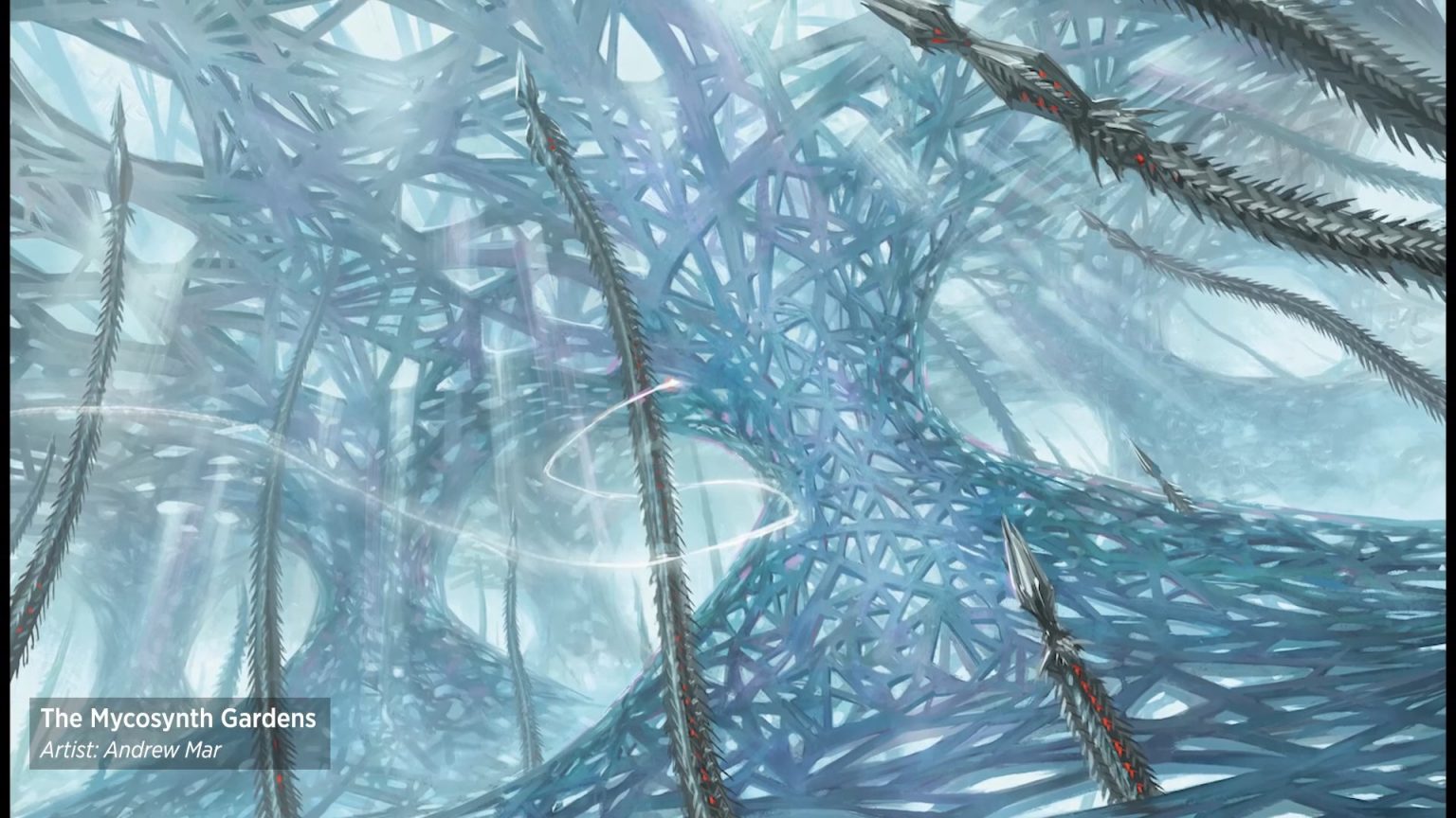 The Mycosynth Gardens MtG Art from Phyrexia: All Will Be One Set by ...