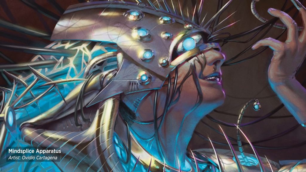 Mindsplice Apparatus MtG Art from Phyrexia: All Will Be One Set by ...