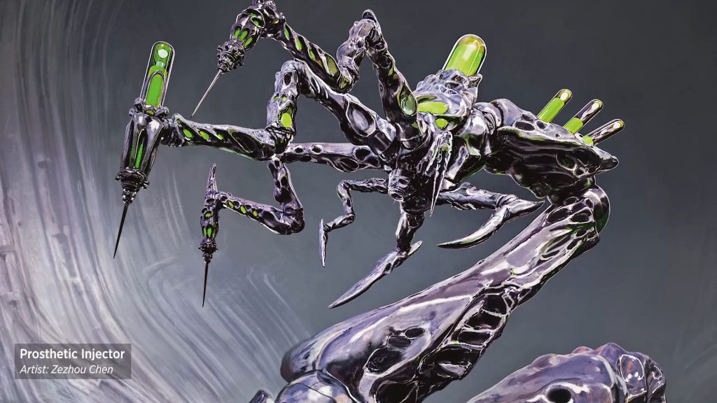 Prosthetic Injector MtG Art from Phyrexia: All Will Be One Set by ...