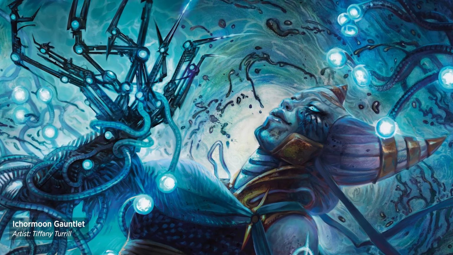 Ichormoon Gauntlet MtG Art from Phyrexia: All Will Be One Set by ...