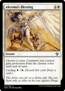 Akroma's Blessing MtG Art from Onslaught, Vintage Masters Set by Adam ...