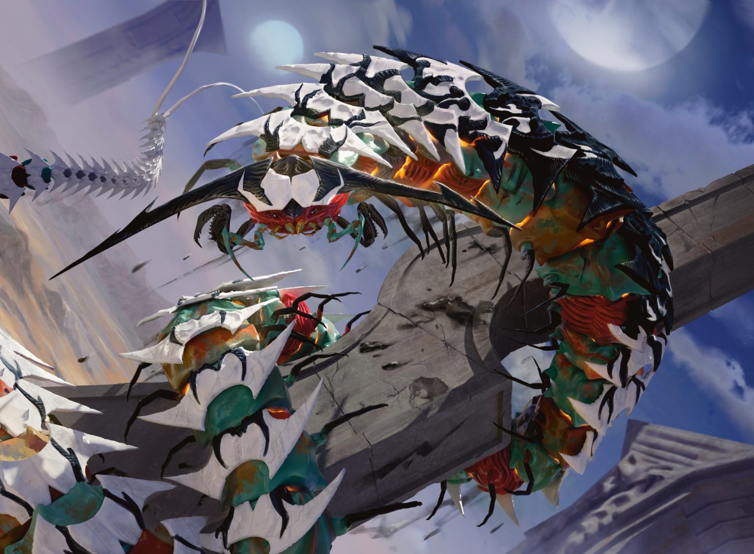 Atraxa's Skitterfang MtG Art from Phyrexia: All Will Be One Set by ...