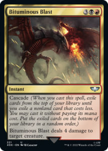 Bituminous Blast MtG Art from Warhammer 40000 Set by JB Casacop - Art of Magic: the Gathering