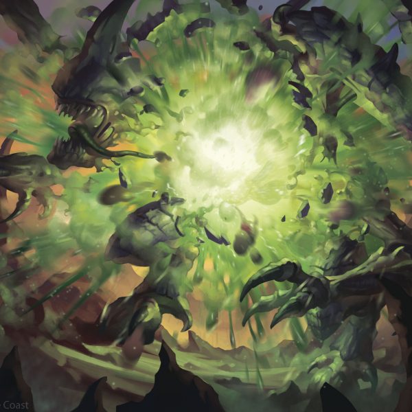 Swamp MtG Art from Core Set 2021 Set by Jonas De Ro - Art of Magic: the Gathering