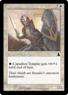 Capashen Templar MtG Art from Urza's Destiny Set by Todd Lockwood - Art ...