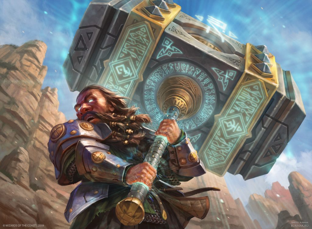Colossus Hammer MtG Art from Adventures in the Forgotten Realms, Core ...