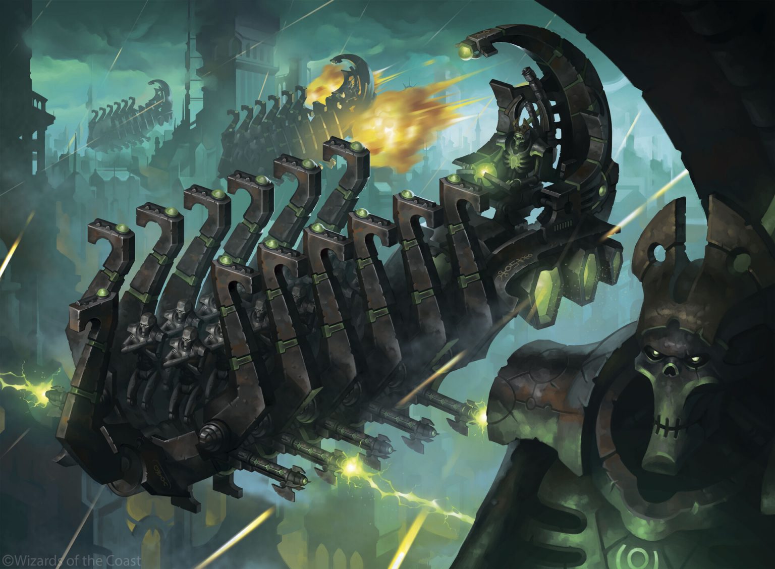 Ghost Ark MtG Art from Warhammer 40000 Set by Alexey Kruglov - Art of ...