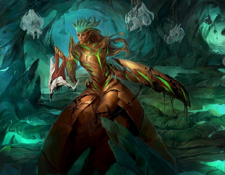 Glissa Sunslayer MtG Art from Phyrexia: All Will Be One Set by Krharts ...