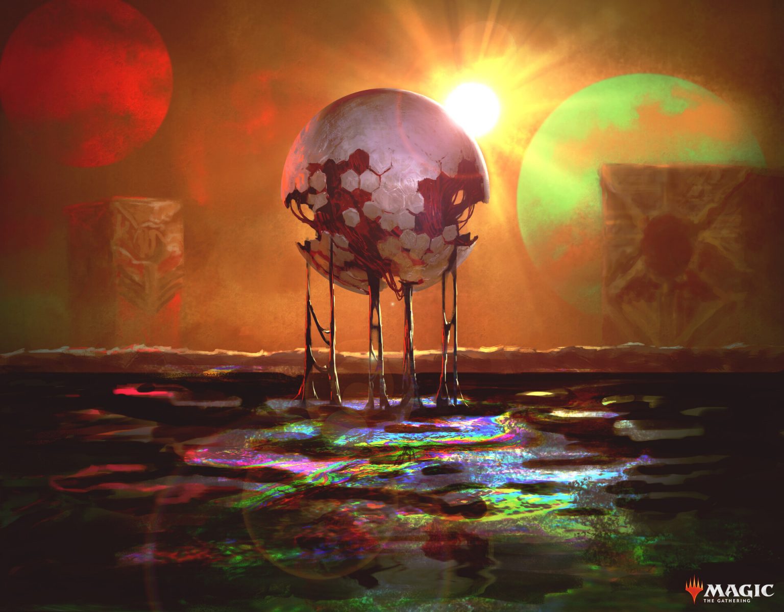 Glistening Sphere MtG Art from Phyrexia: All Will Be One Set by Tuan ...