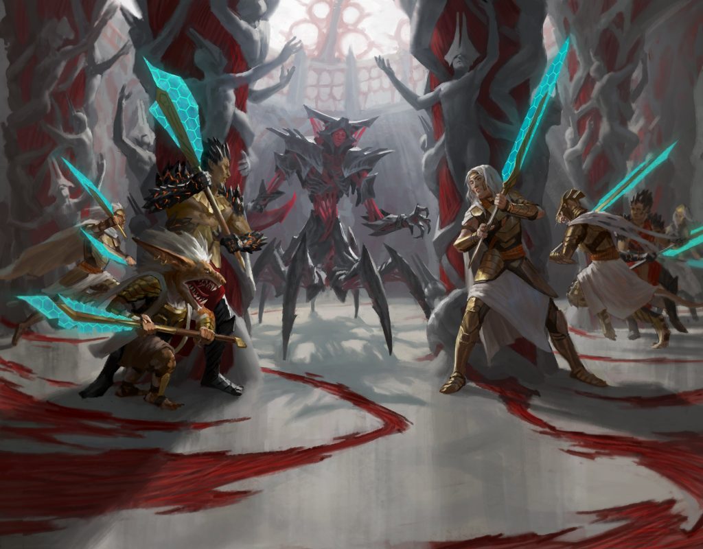 Goldwarden's Gambit MtG Art from Phyrexia: All Will Be One Set by ...