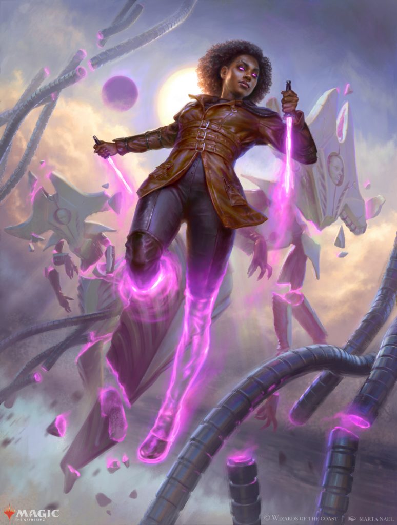 Kaya, Intangible Slayer MtG Art from Phyrexia: All Will Be One Set by ...
