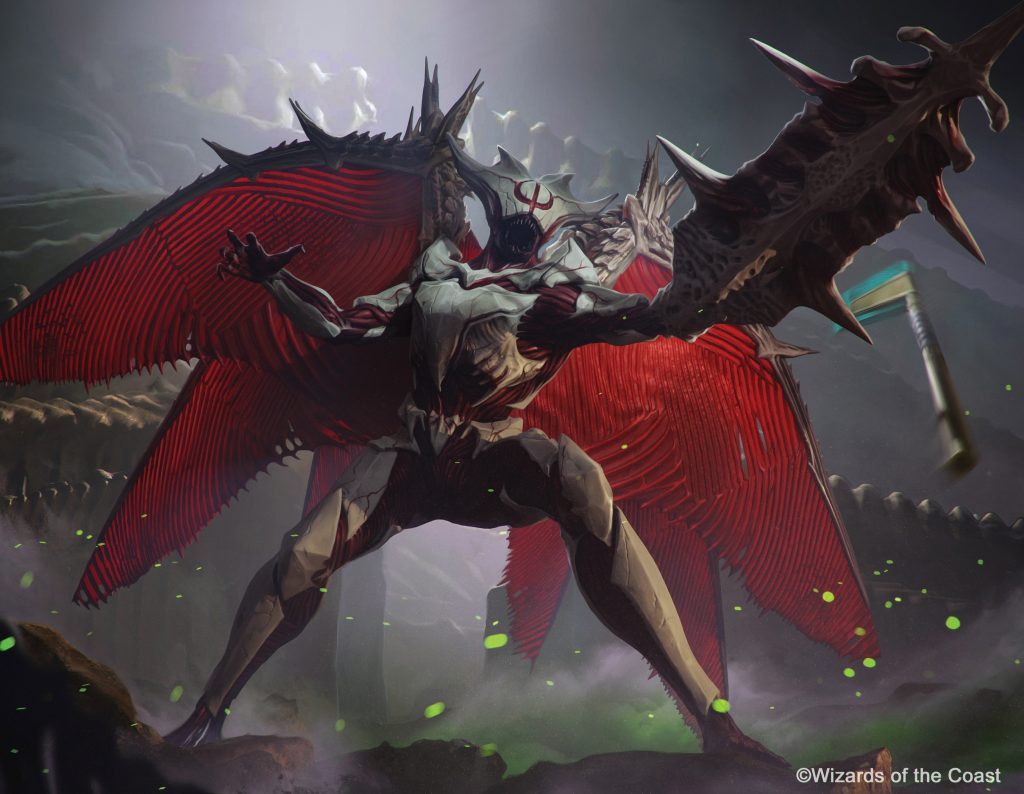 Phyrexian Vindicator MtG Art from Phyrexia: All Will Be One Set by Denys Tsiperko - Art of Magic ...