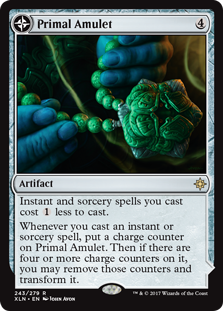 Primal Amulet MtG Art from Ixalan Set by John Avon - Art of Magic: the ...