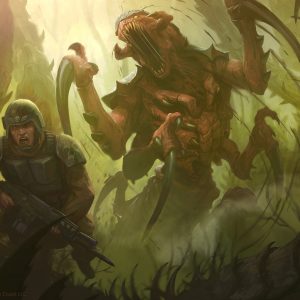 Swamp MtG Art from Core Set 2021 Set by Jonas De Ro - Art of Magic: the Gathering