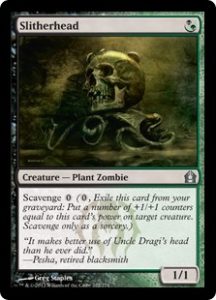 Slitherhead MtG Art from Return to Ravnica Set by Greg Staples - Art of ...